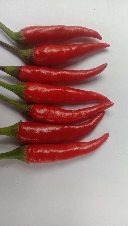 Pile Fresh Red Cayenne Pepper Star Shape Stock Photos - Free & Royalty ...