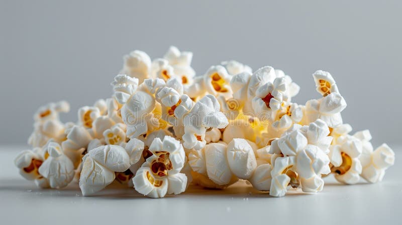 Pile of Freshly Popped Popcorn Stock Illustration - Illustration of ...
