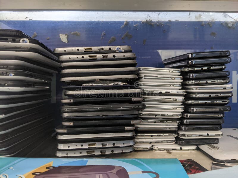 A Pile of Gadgets, in a Vocational High School Practice Room Majoring ...