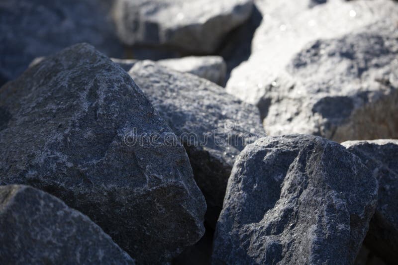 Pile of Granite Rocks stock image. Image of crust, natural - 133390187