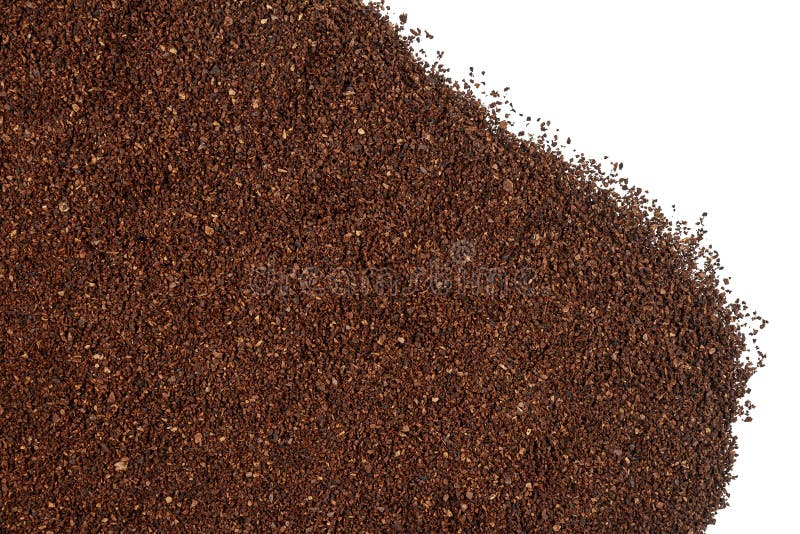 Pile of ground coffee stock photo. Image of cafe, grain - 212488724