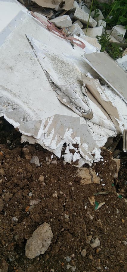 Pile of gypsum clay bricks editorial stock photo. Image of pile - 271694433