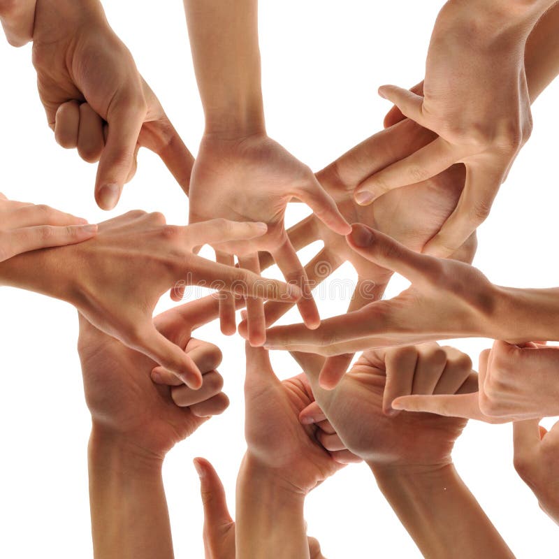 Pile of hands stock photo. Image of disarray, hands, random - 11715376