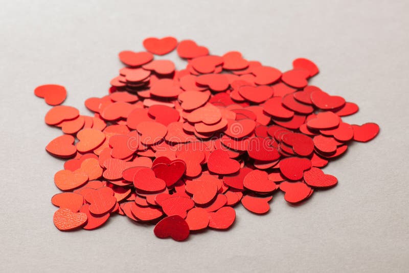 Pile of Hearts Over a Surface Stock Photo - Image of amour, graphics ...
