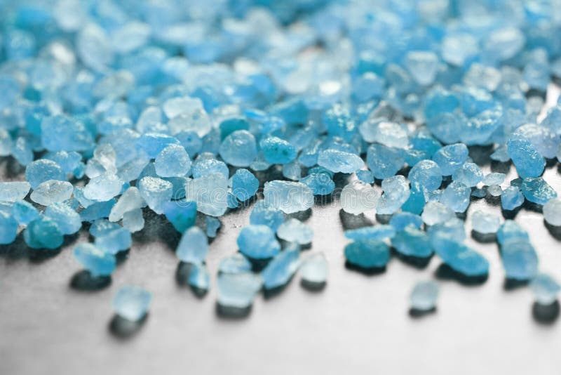 A Pile of Himalayan Pink Salt Isolated on a White Background. Stock ...