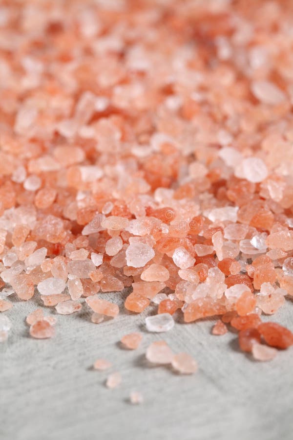 A Pile of Himalayan Pink Salt at Kitchen Stock Photo - Image of grinder ...