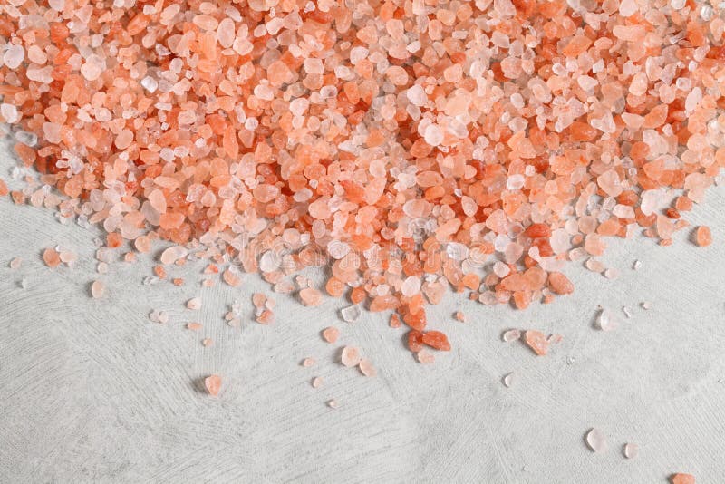 A Pile of Himalayan Pink Salt Stock Image - Image of seasoning ...