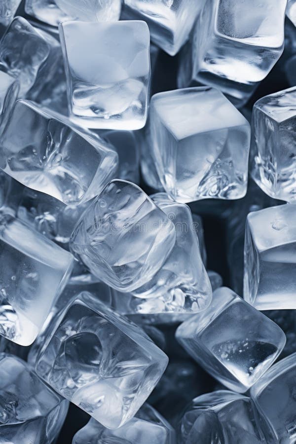 A Pile of Ice Cubes Stacked on Top of Each Other. Perfect for ...