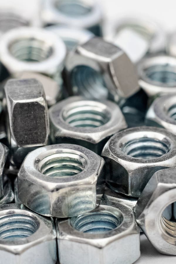 Pile of Internal Screws, Background or Texture Stock Photo - Image of ...