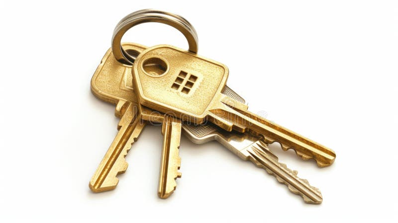 A Pile of Keys Stacked on Top of Each Other. Suitable for Various ...