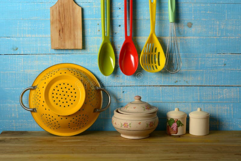 Pile of kitchen utensils stock photo. Image of dish, white - 72323746