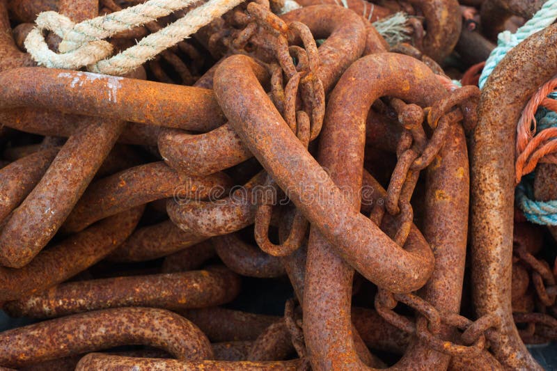 Chain pile stock image. Image of freedom, chains, link - 656117