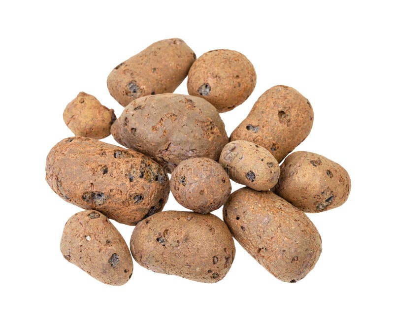 Pile of Lightweight Expanded Clay Aggregate Stock Image - Image of ...