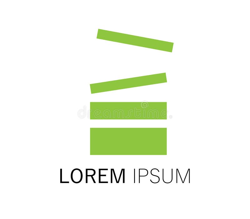 Pile Logo Concept illustration de vecteur. Illustration du concept ...