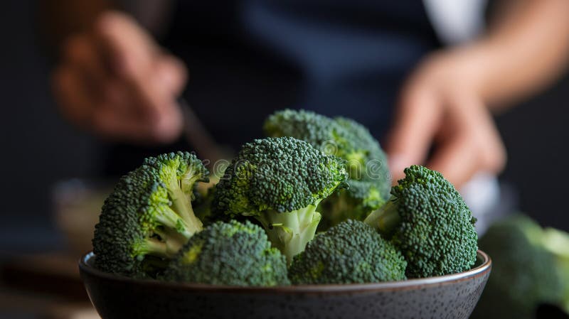 Pile Lots of Broccoli. Broccoli Background Concept Stock Illustration ...