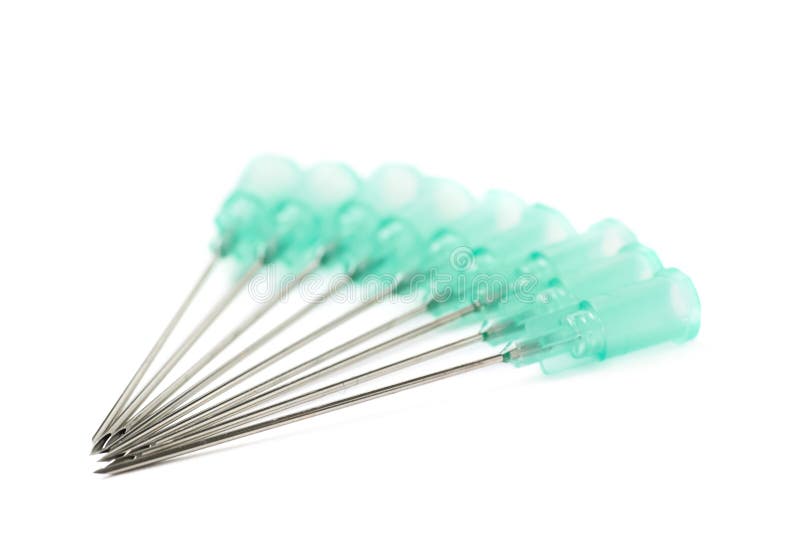 Multiple Needles For Syringe Stock Image - Image of healthcare ...