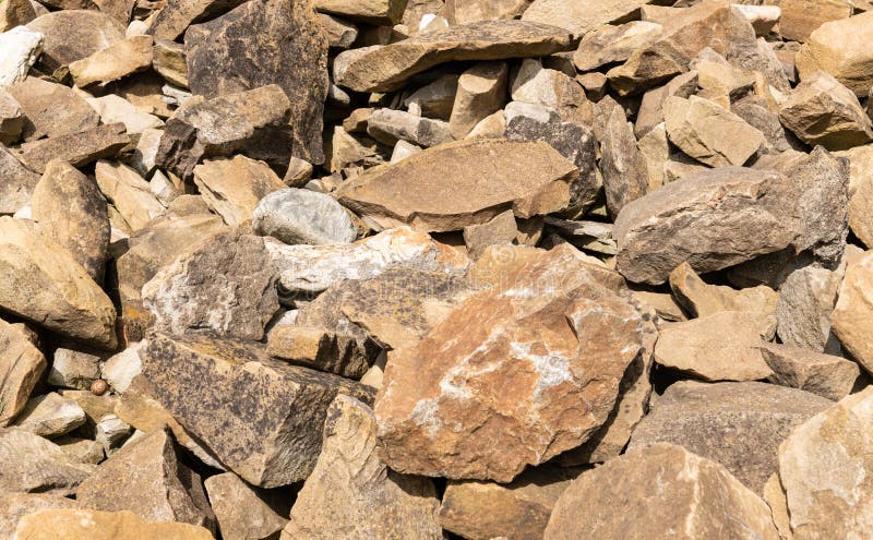 Pile of Medieval Stones stock image. Image of macro - 138909811