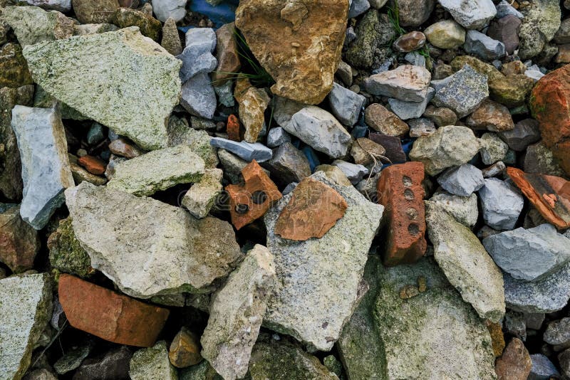 Pile of rubble stock image. Image of background, rubble - 2330641