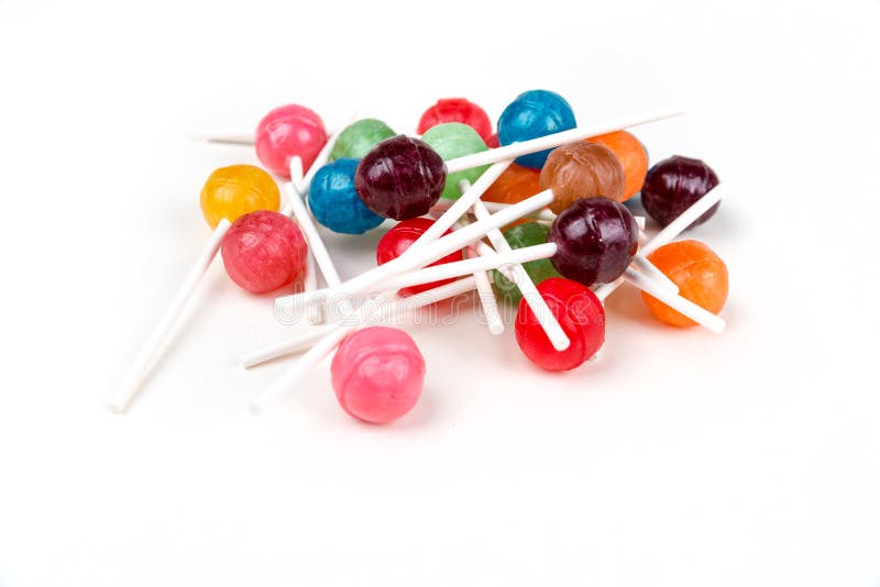 Candy Suckers stock photo. Image of yellow, green, cavity - 2014216