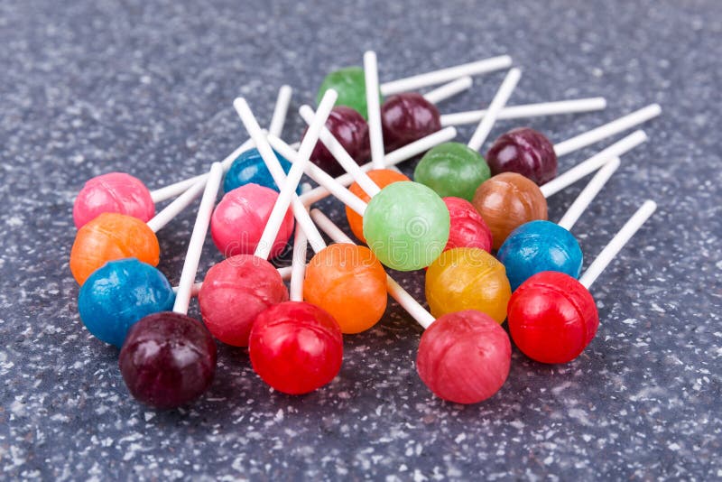 Candy Suckers stock photo. Image of yellow, green, cavity - 2014216