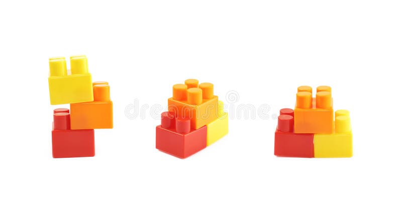 Pile of Multiple Toy Bricks Stock Image - Image of connection, activity ...
