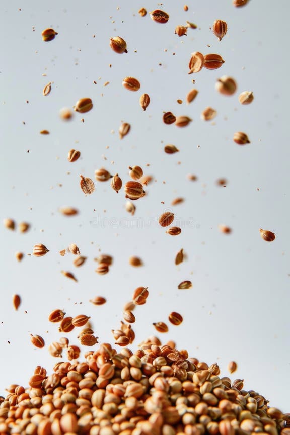 Pile of Nuts Falling stock photo. Image of falling, kinetic - 371351466