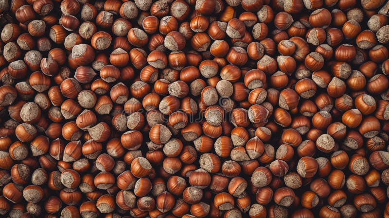 A Pile of Nuts Stacked on Top of Each Other Stock Photo - Image of nuts ...