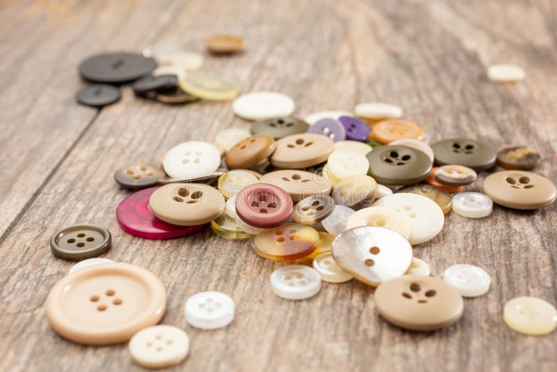 Pile o buttons stock photo. Image of fall, product, clothing - 183453728