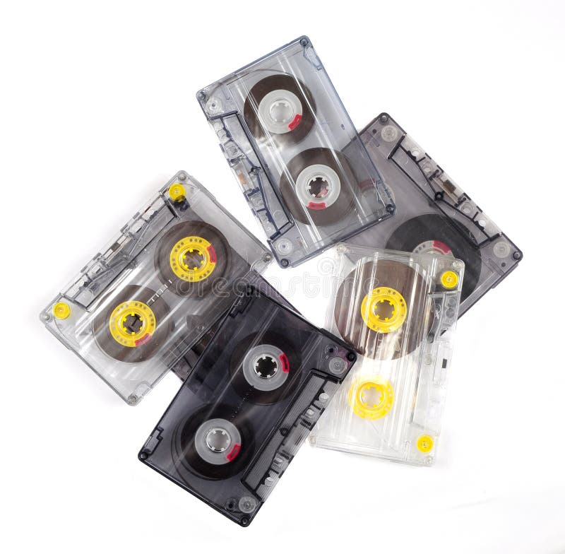 Pile of old tape cassettes stock image. Image of fashioned - 23078605