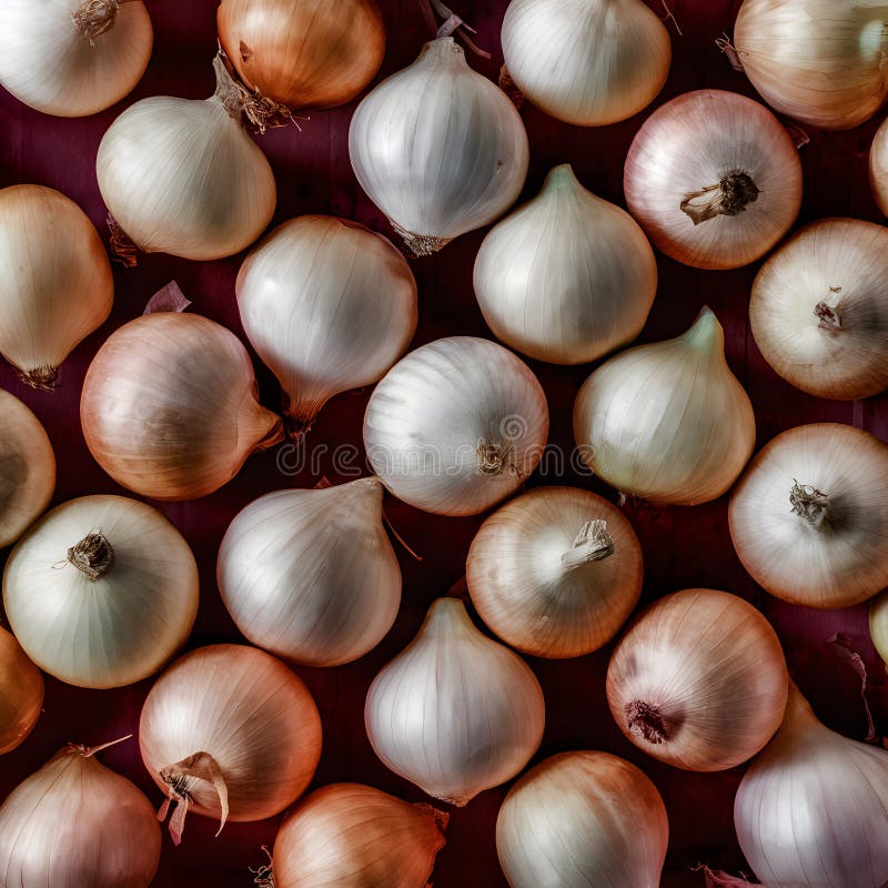 Pile of Onion Patterns Background, Food Themed Pattern Backdrop Stock ...