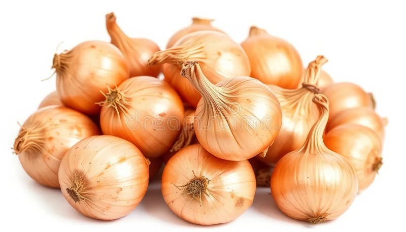 Pile of Onions with the Tops Cut Off Stock Photo - Image of nutrition ...