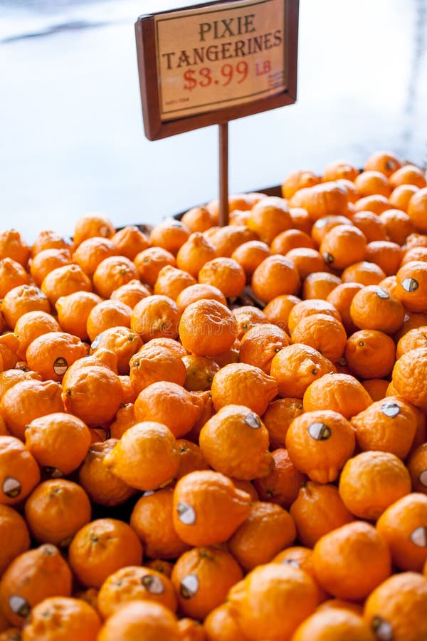 Pixie Tangerines / Clementines / Oranges Stock Image - Image of ...