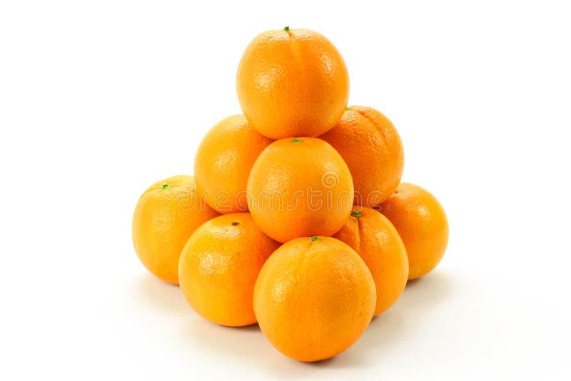 Stack of oranges stock photo. Image of gourmet, orange - 12388626