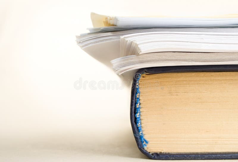 Pile of paper stock image. Image of order, note, education - 22451427