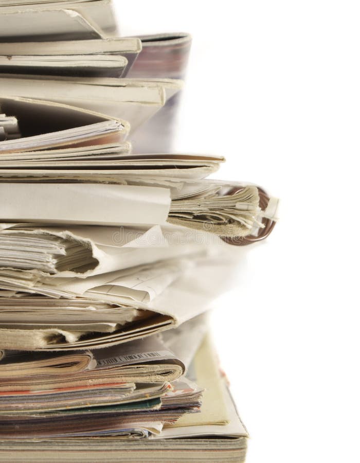 Pile of paper stock image. Image of file, college, office - 8730761