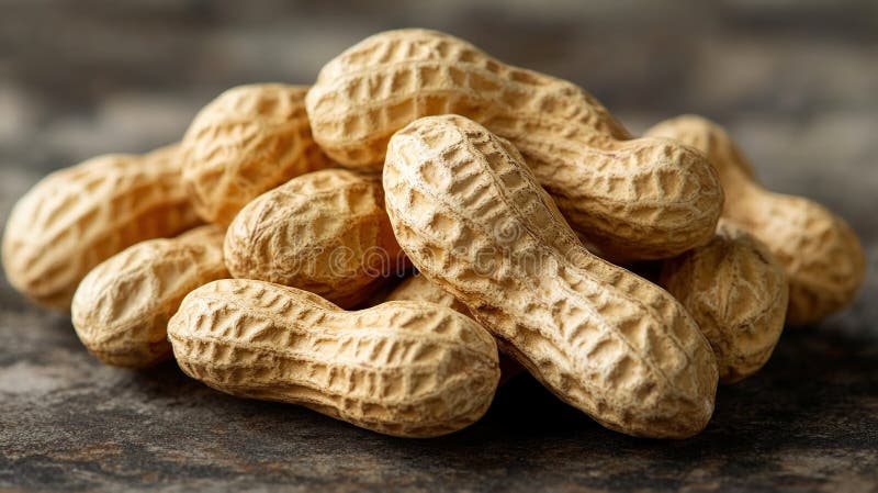 Pile of peanuts in shells stock image. Image of natural - 370209813