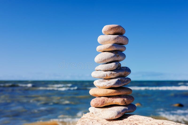 Pile of pebble stock image. Image of growth, tandem, weight - 11213211