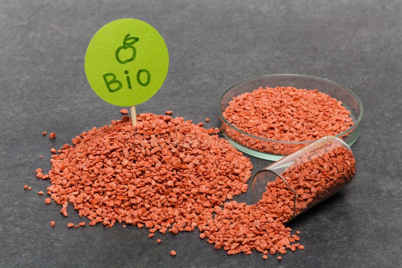 Pile of Pink Fertilizer for Plants Stock Photo - Image of ammonia, lime ...