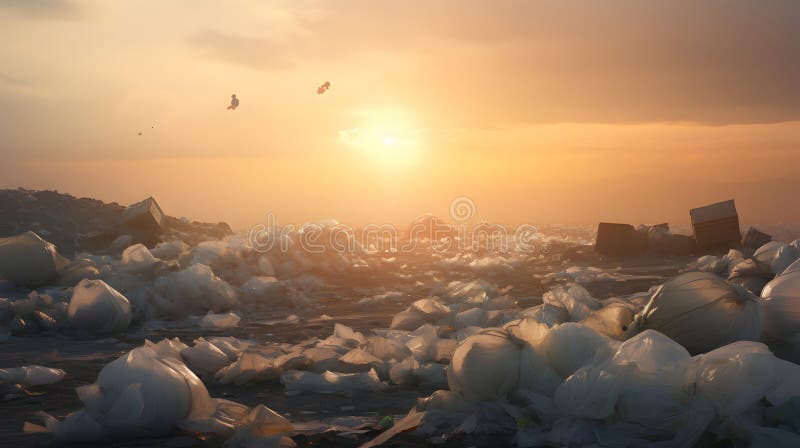 Pile of Plastic Bags. Environment Pollution Problem Stock Photo - Image ...