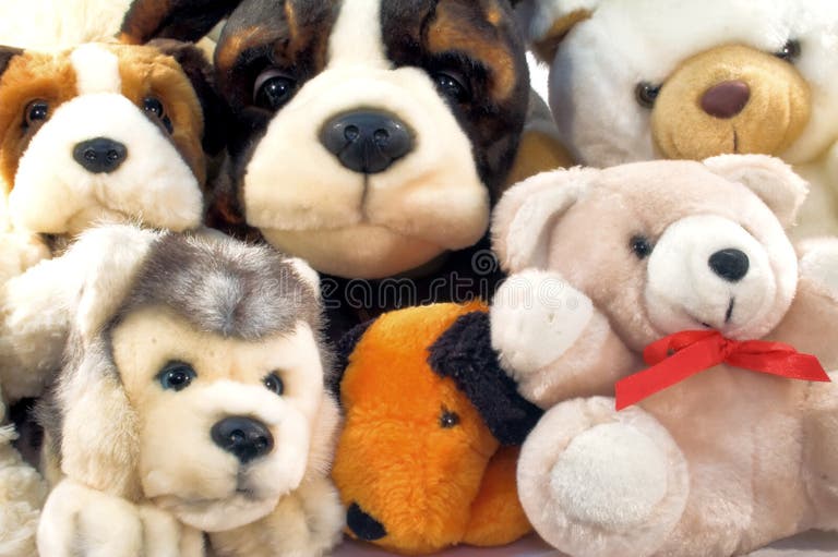 Pile of plush animals stock photo. Image of light, crowd - 4887570