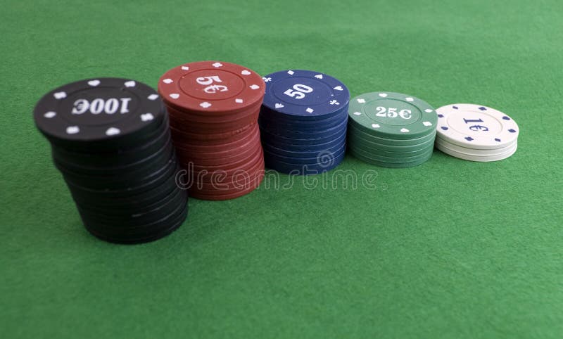 Pile of poker chips stock image. Image of color, articles - 13533585