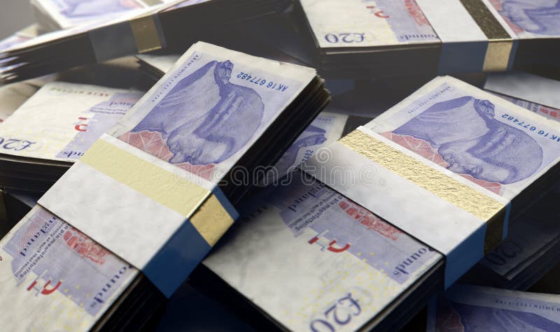 A pile of Pound banknotes editorial photo. Image of bills - 122741131