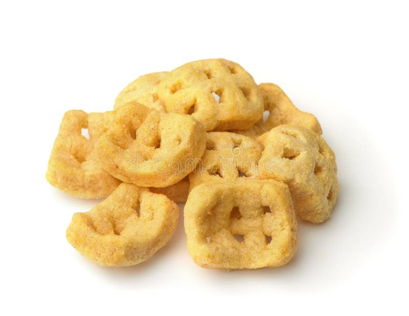 Pile of Puffed Potato Snacks Stock Image - Image of meal, food: 166889719