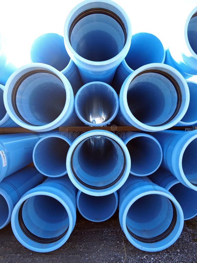 Pile of PVC stock image. Image of development, pipe, industry - 30395323