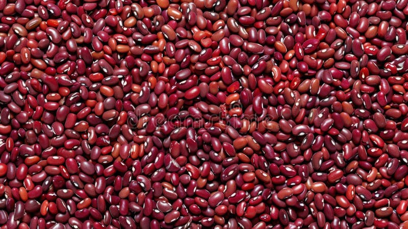 A Pile of Red Beans Stacked on Top of Each Other Stock Image - Image of ...