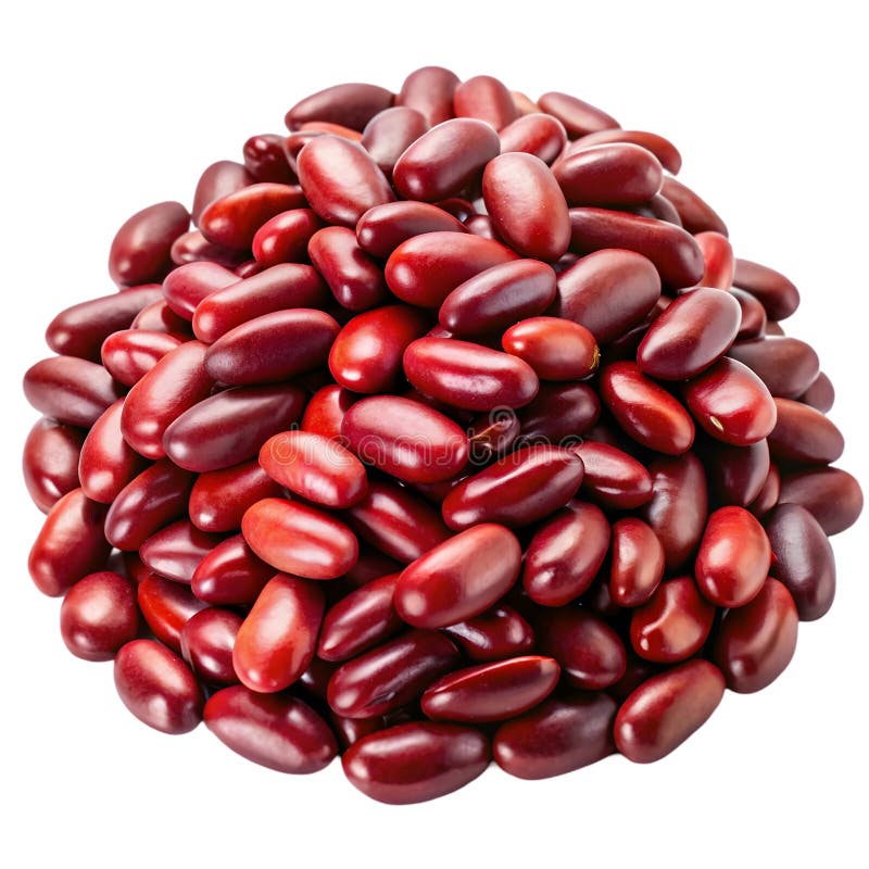 Pile of Red Kidney Beans stock illustration. Illustration of legumes ...