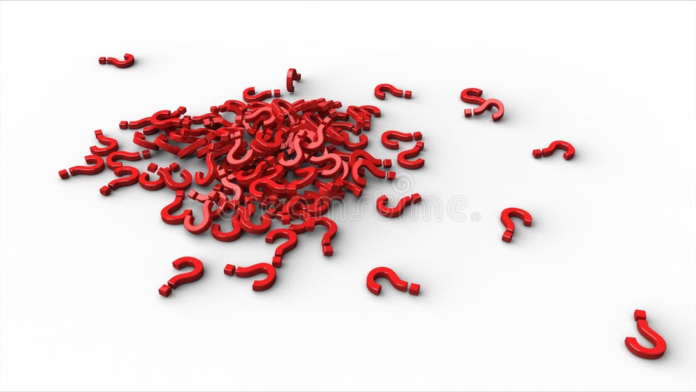 Red Question Marks Group Stock Illustrations – 296 Red Question Marks ...