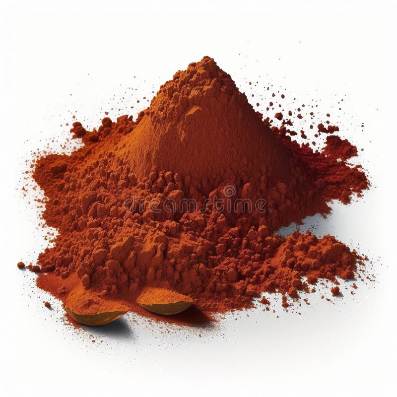 Pile of Red Safron Powder, Created with Generative AI Stock ...