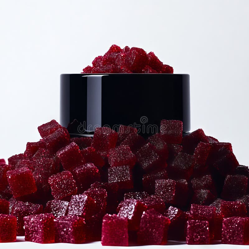 Pile White Cubes Sitting Top Table Stock Photos - Free & Royalty-Free ...