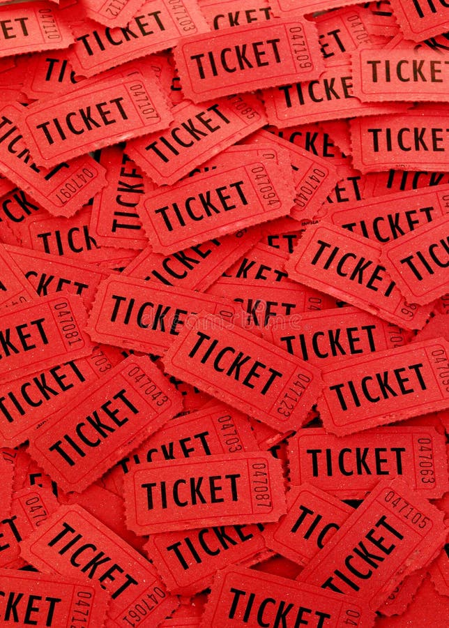 Pile of Tickets stock image. Image of concert, circus - 13039959